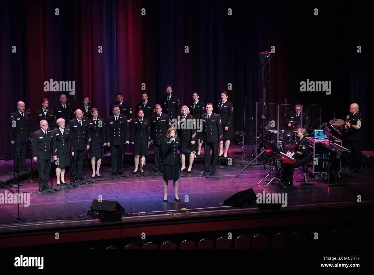 180228-N-NW255-1018 BAKERSFIELD, Calif. (Feb. 28, 2018) Chief Musician ...
