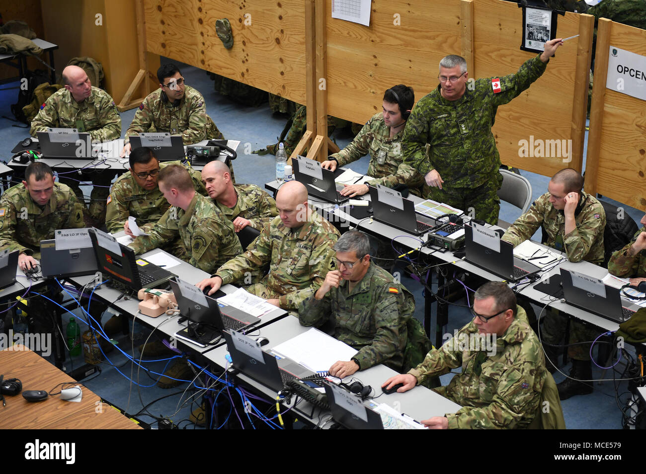 Members of HQ ARRC have deployed to Grafenwoehr, Germany to take part ...