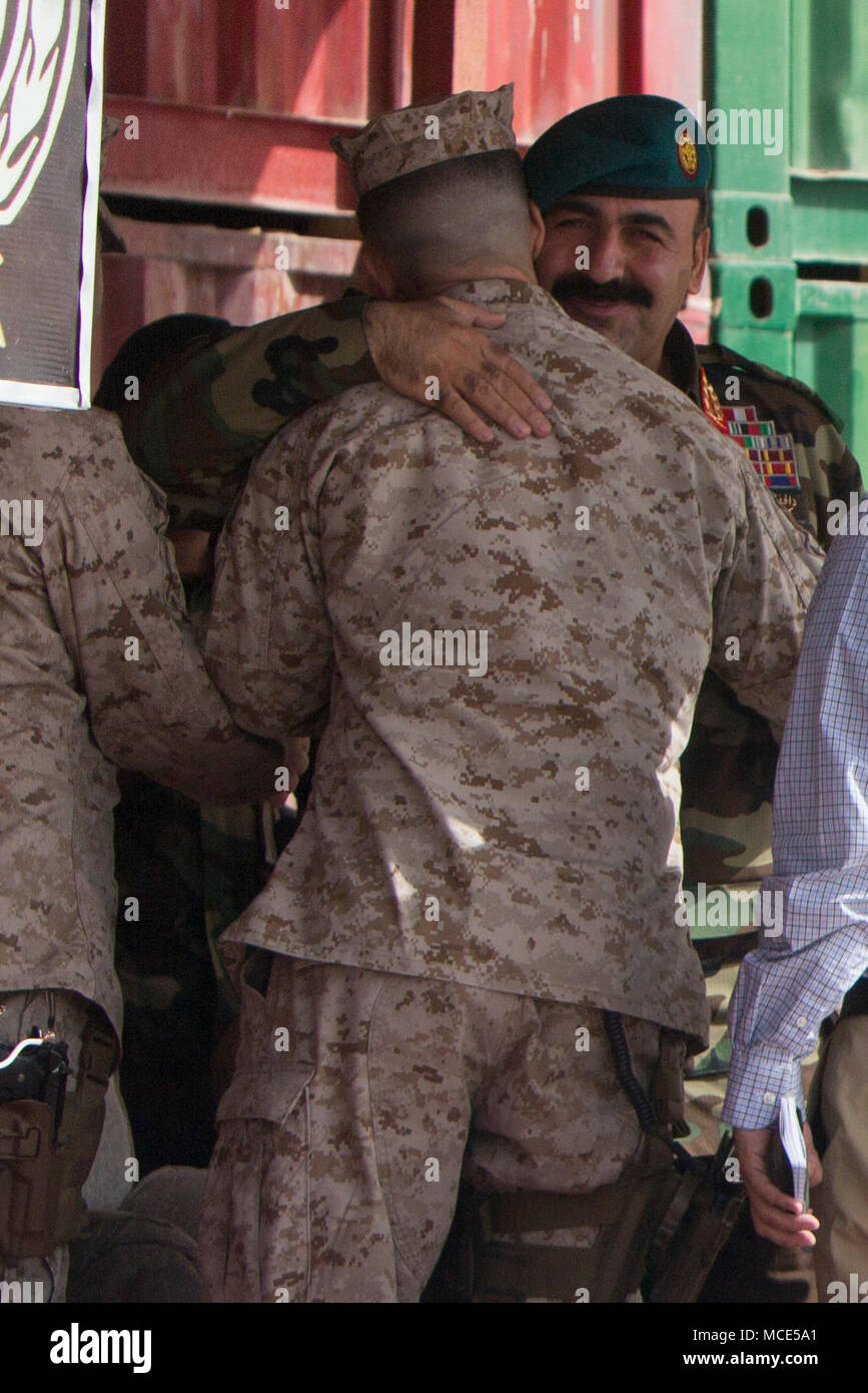 U.S. Marine Brig. Gen. Benjamin T. Watson, commanding general of Task ...