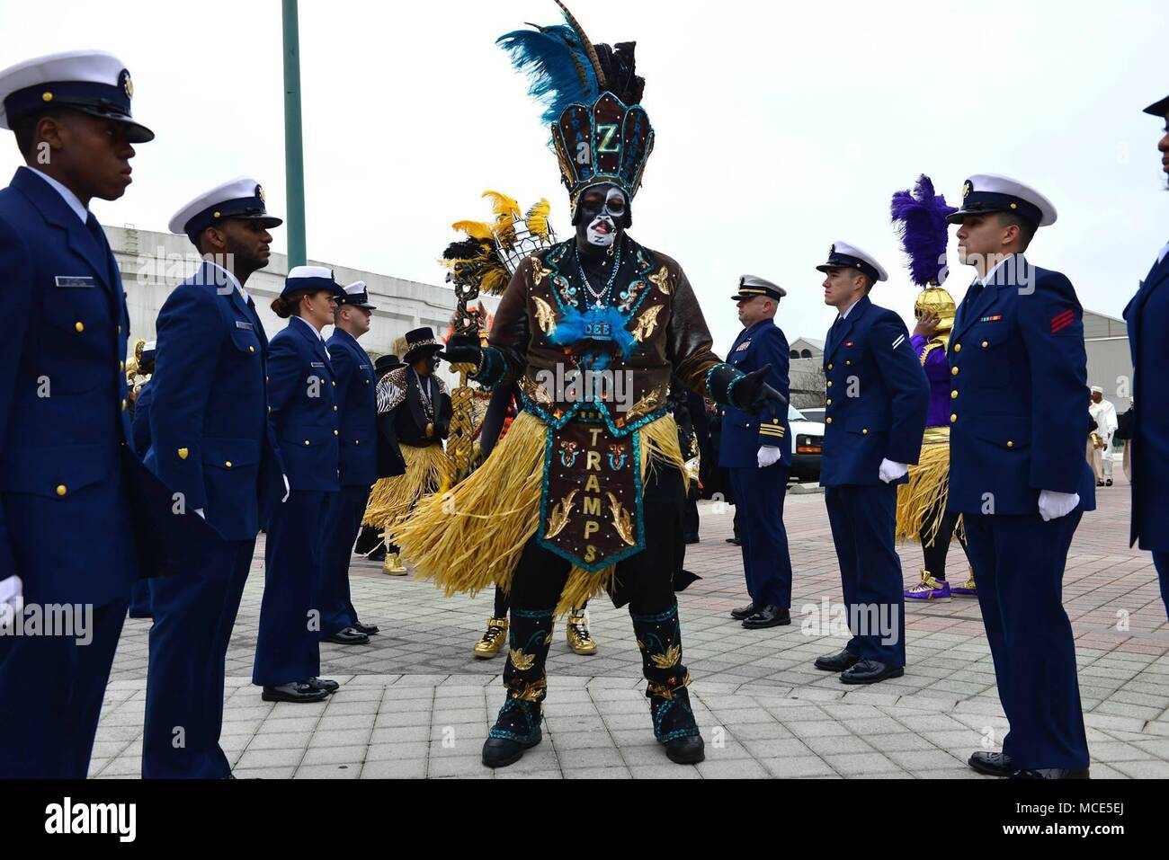 The crew of Coast Guard Cutter Harry Claiborne escorted King Zulu and ...
