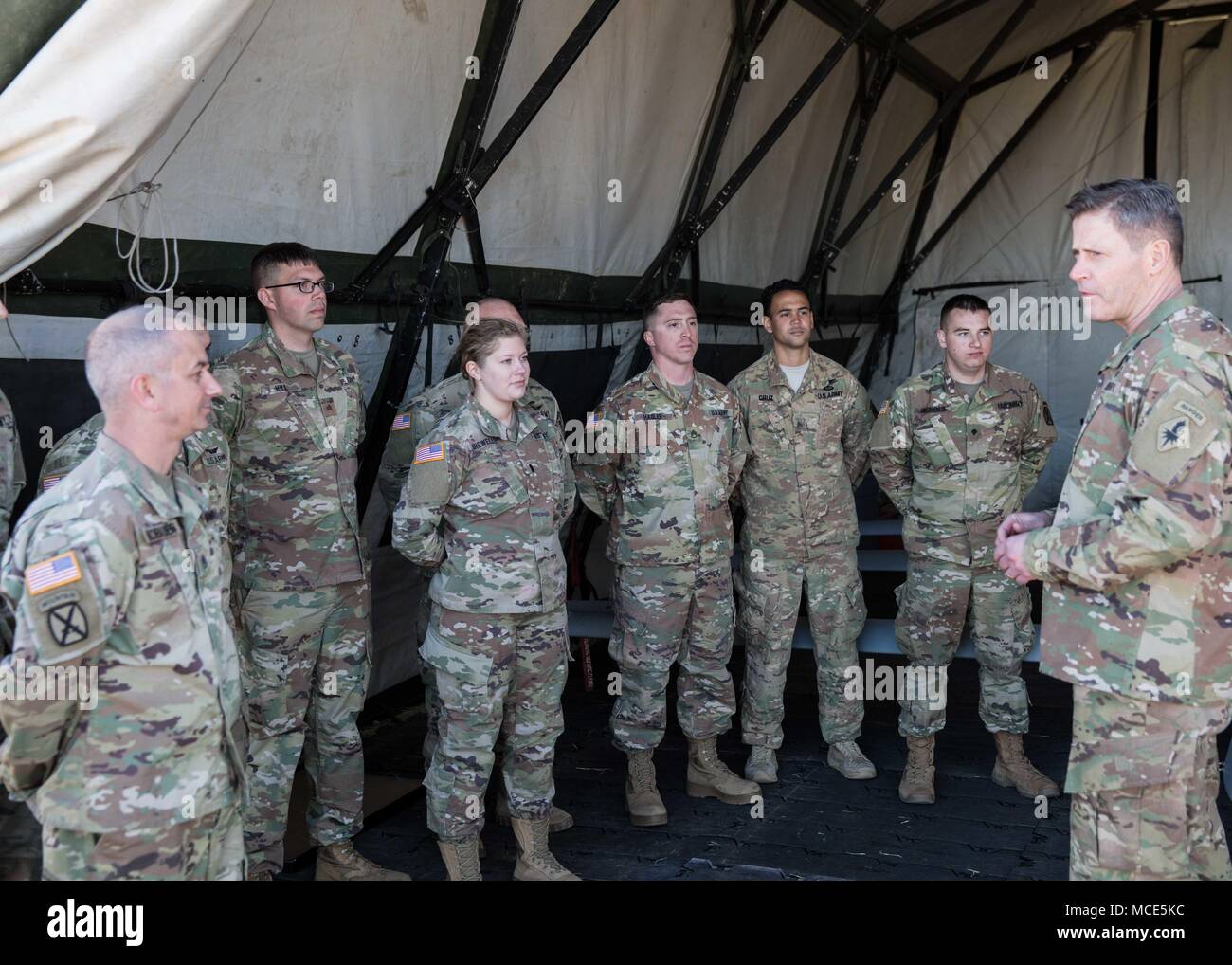Maj. Gen. Walters, Commander of the U.S. Army Intelligence Center of ...