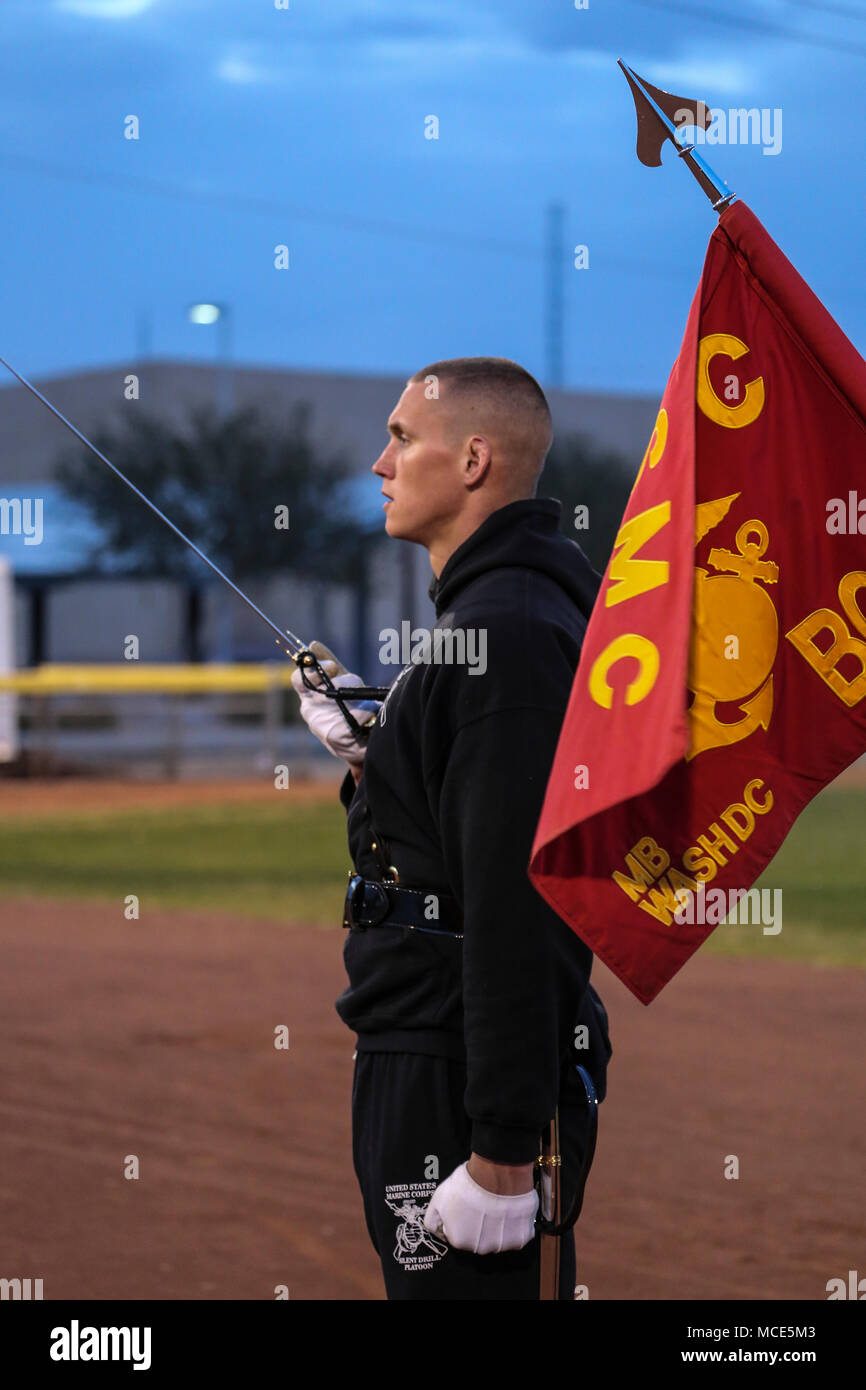 Captain Matthew S. Galadyk, platoon commander, U.S. Marine Corps Silent ...