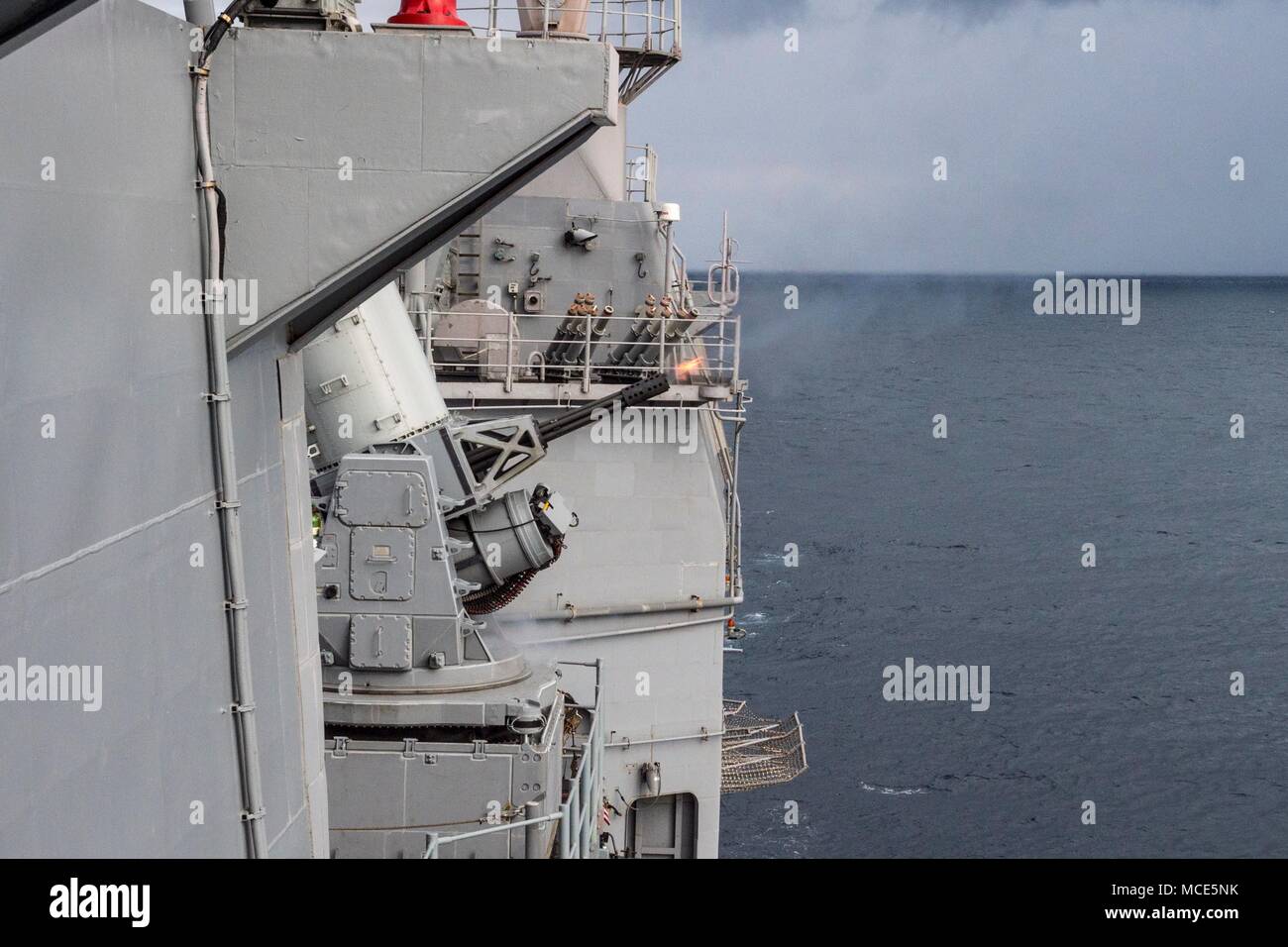 180228-N-ZL062-160 WATERS SOUTH OF JAPAN (Feb. 28, 2018) The guided ...