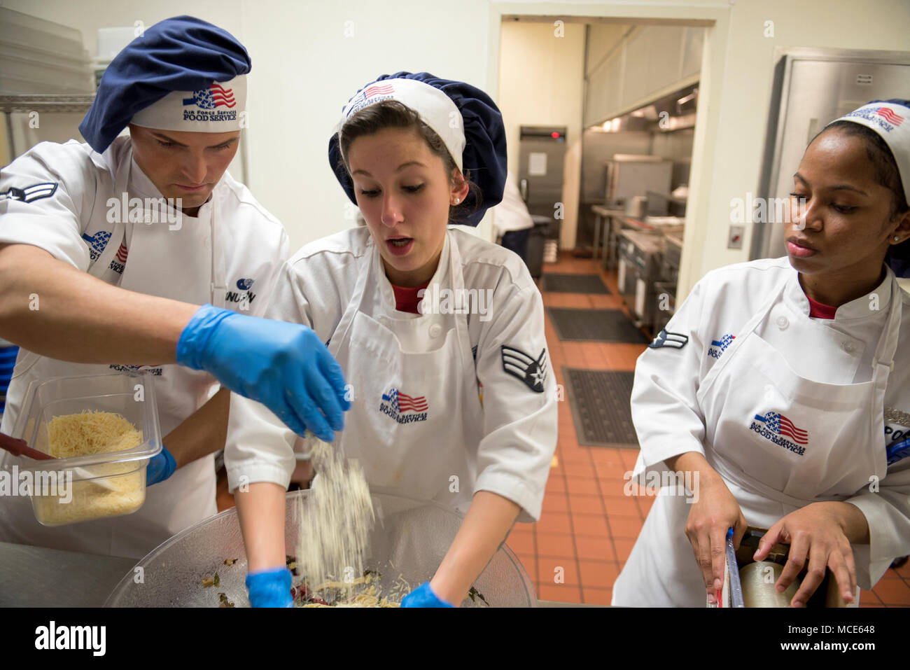 Airman 1st Class Joshua Knutson and Senior Airman Meagan Rogers, 60th ...
