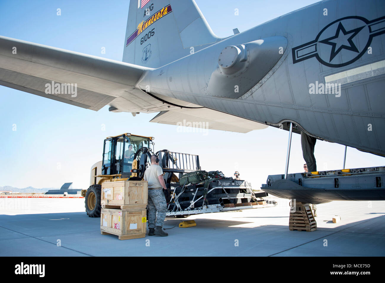 Small Air Terminal personnel from the 133rd Logistics Readiness ...