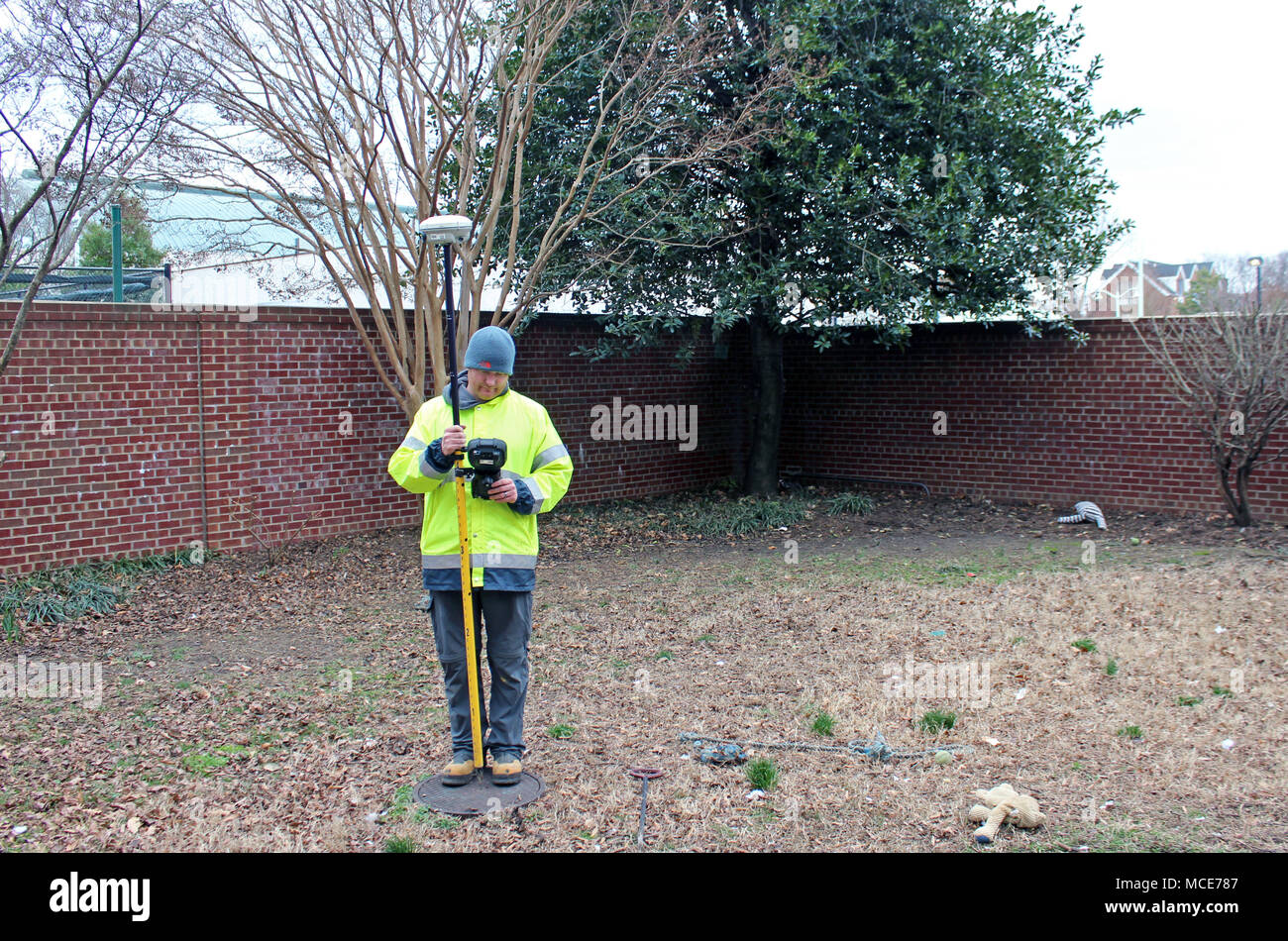 Karl Kerr, U.S. Army Corps of Engineers, Baltimore District geographer ...