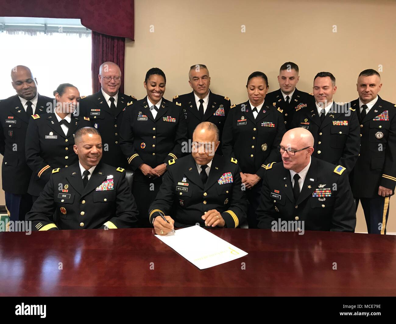 Brig. Gen. William J. Walker, acting commanding general, District of ...