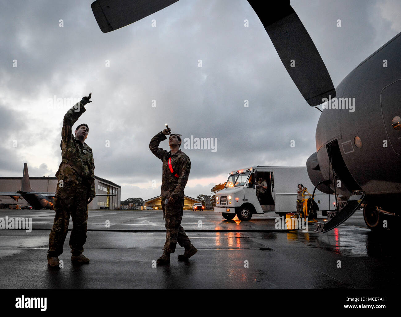 U.S. Air Force Capt. Craig Johnson, 15th Special Operations Squadron MC ...