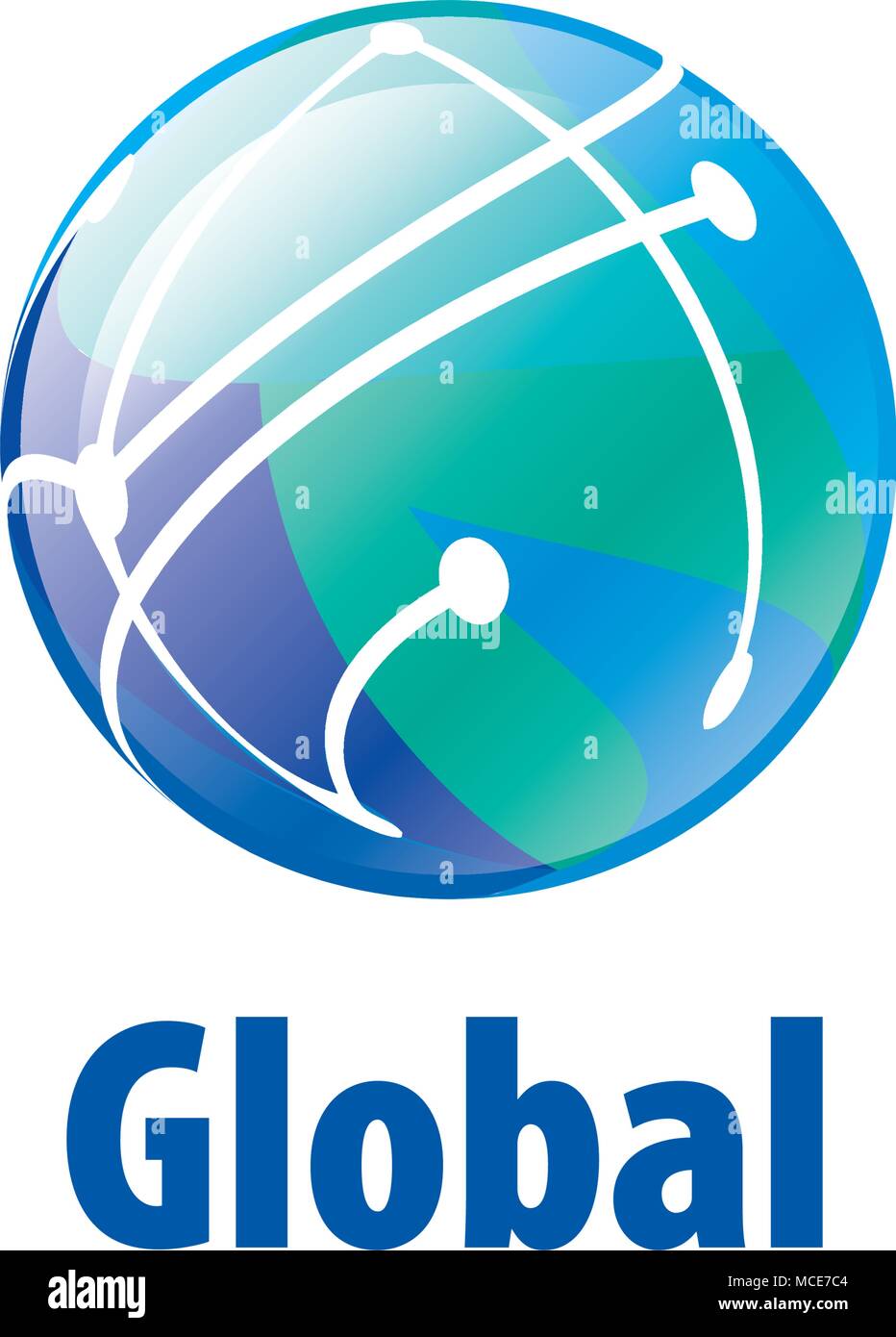 vector logo globe Stock Vector Image & Art - Alamy