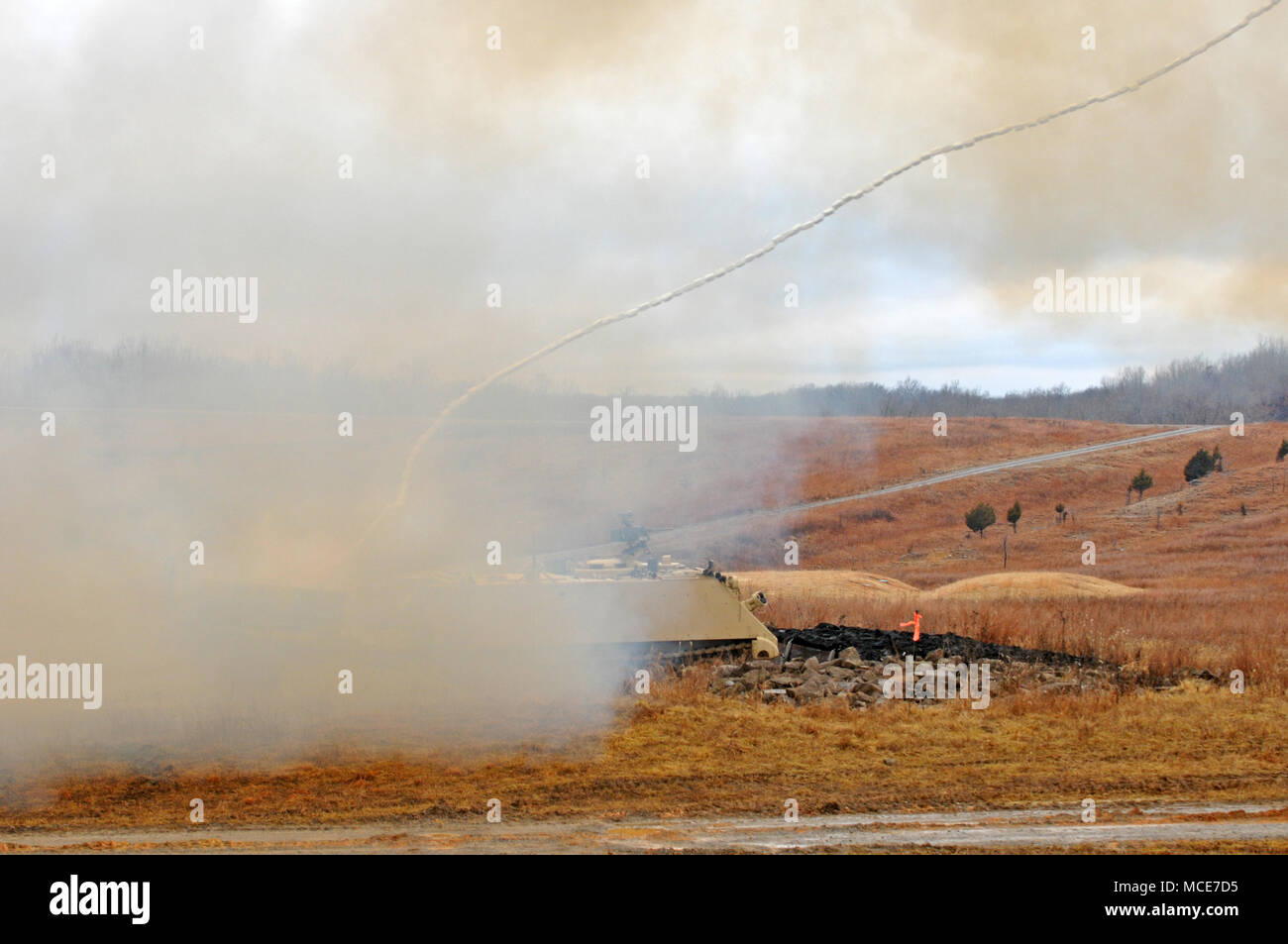 A U.S. Army Reserve M113 Armored Personnel Carrier of the 450th ...