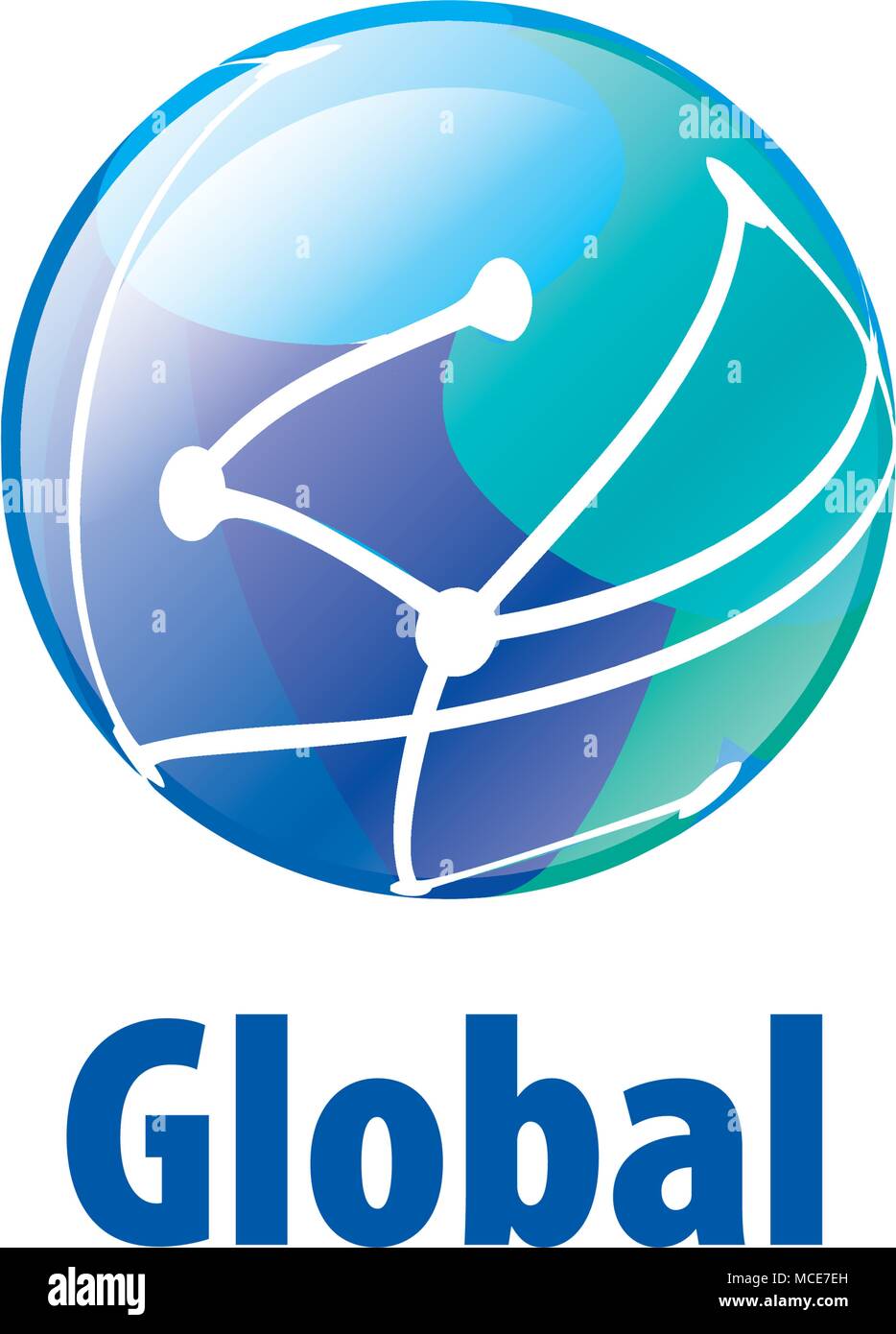 vector logo globe Stock Vector Image & Art - Alamy