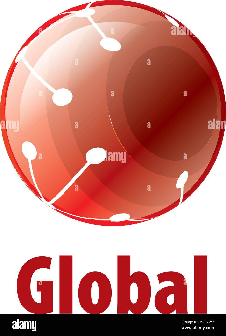 vector logo globe Stock Vector Image & Art - Alamy