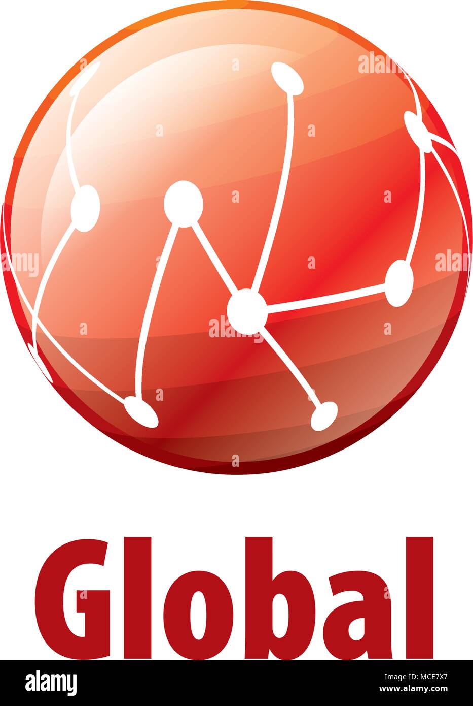 vector logo globe Stock Vector Image & Art - Alamy