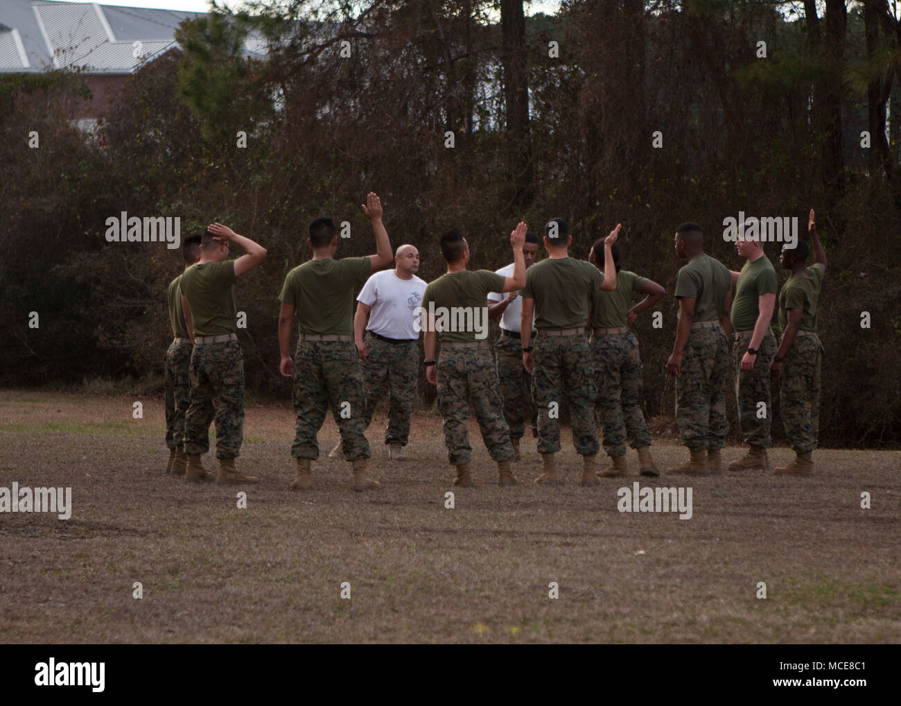 U.S. Marines assigned to Ground Supply School (GSS), Marine Corps ...