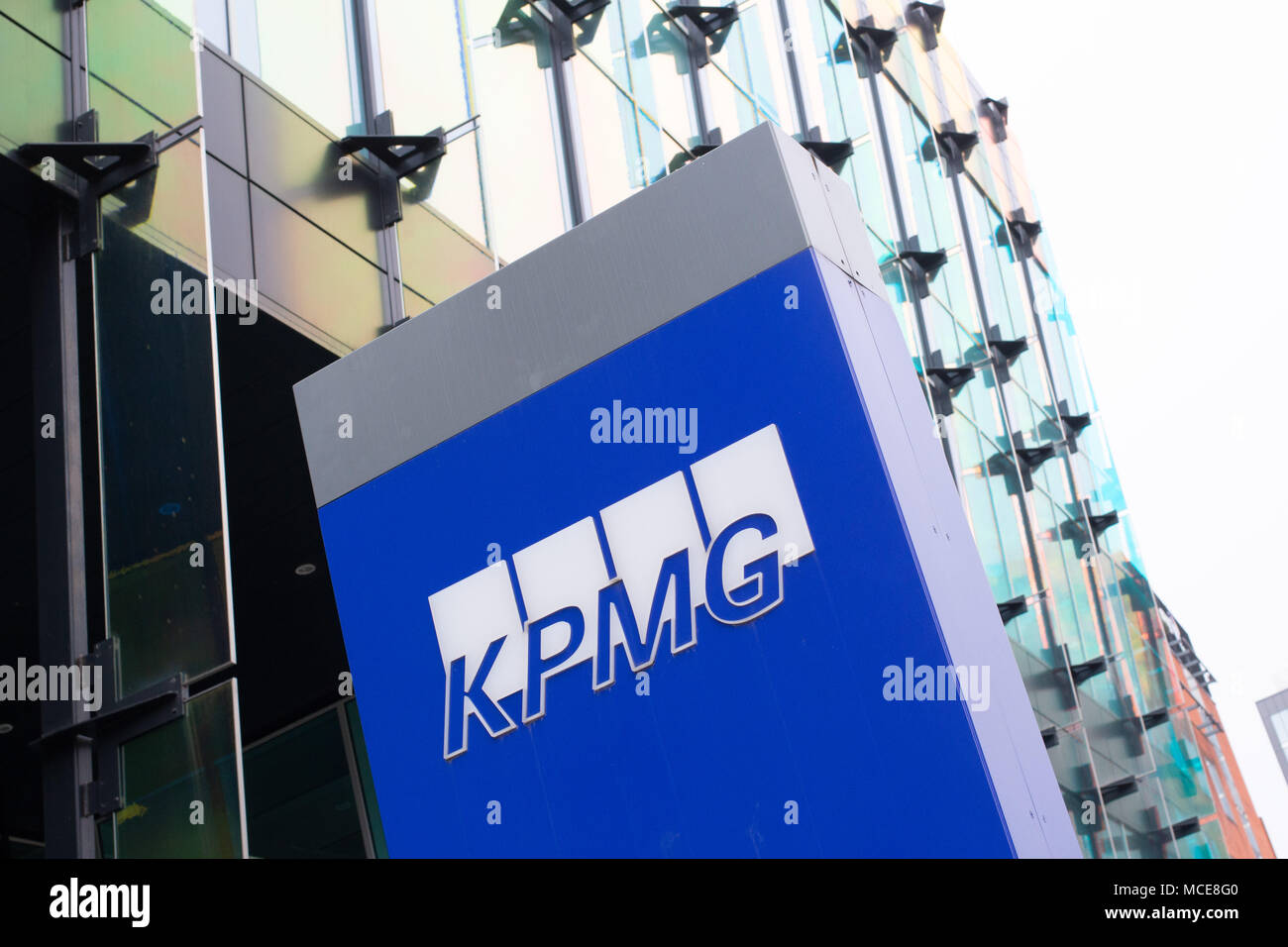 The KPMG 61000 square foot office at Sovereign Square in Leeds, one of ...