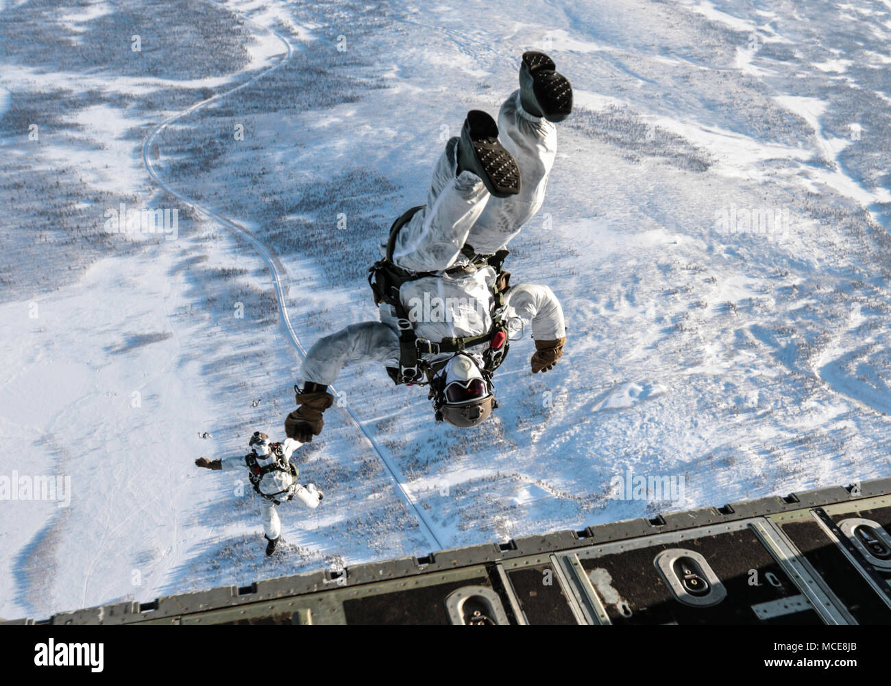 U.S. Airmen assigned to the 321st Special Tactics Squadron, 352nd ...