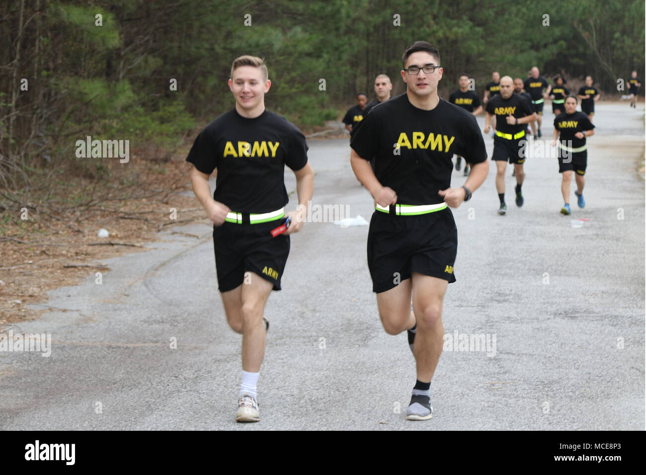 From left, U.S. Army Spc. Garrett Gibson of Villa Rica, Ga., and Pfc ...