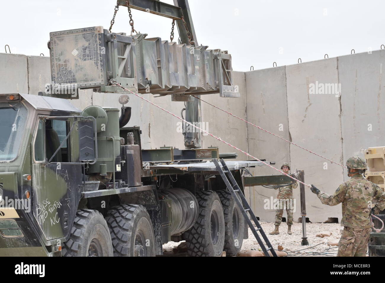 Al UDEID AIR BASE, Qatar – Soldiers from Bravo Battery, 5th Battalion ...