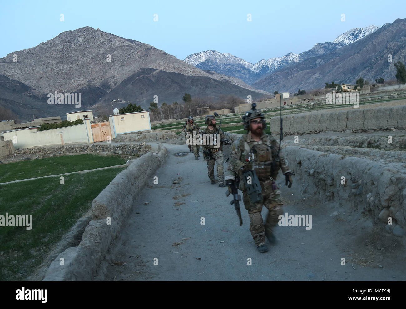 U.S. Special Operations Forces Soldiers, attached to Special Operations ...