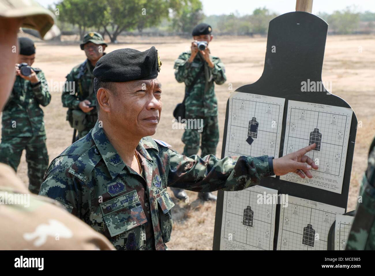 Royal Thai Armed Forces Lt. Gen. Tharakorn Thummawintorn, area ...