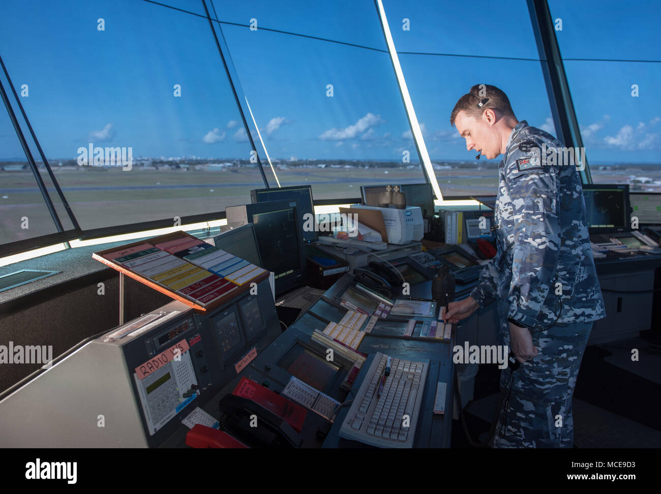 Royal Australian Air Force (RAAF) Flight Lt. David O’Beirne, No. 452 ...