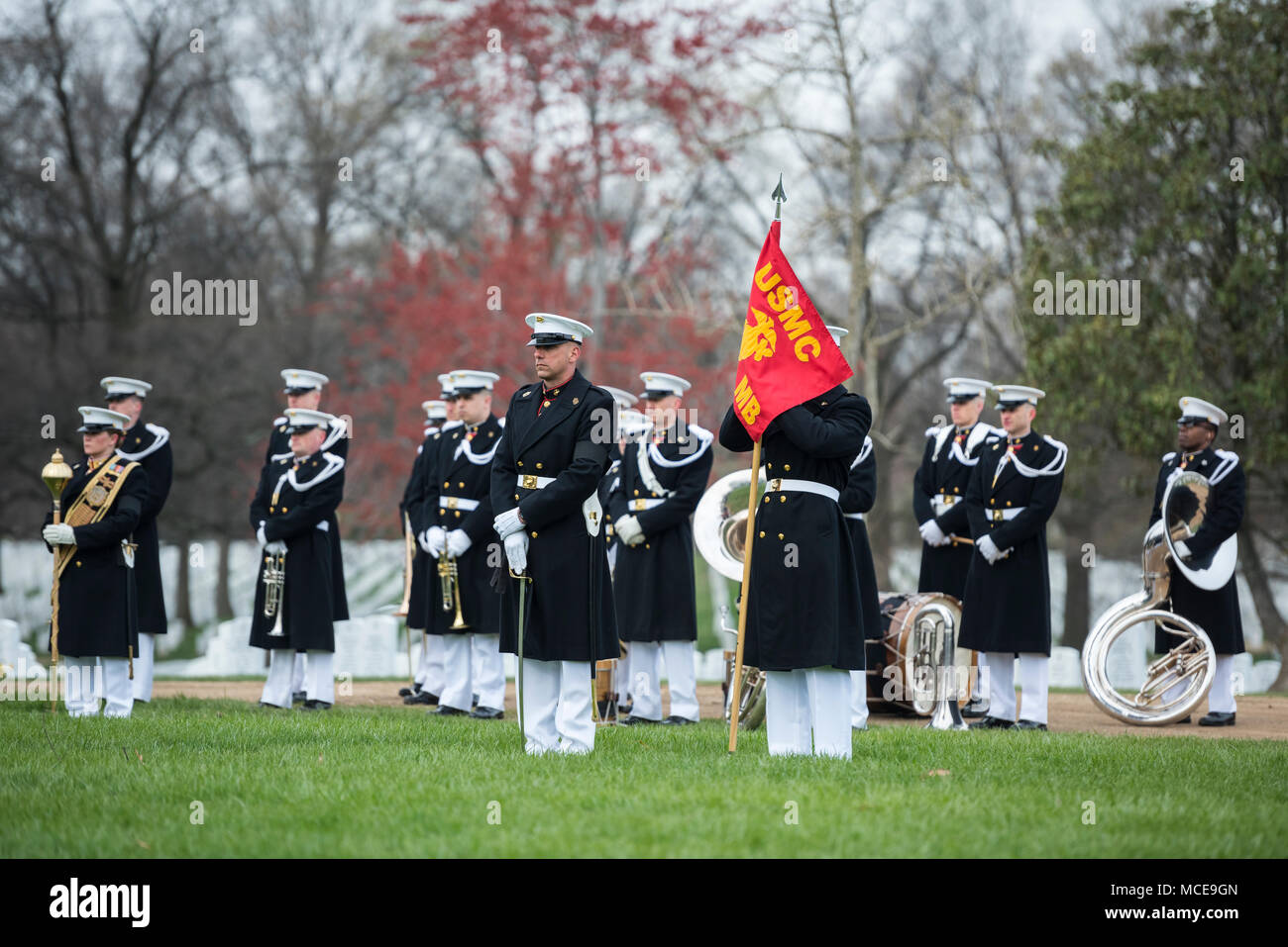 The United States Marine Band, "The President's Own” participates in ...