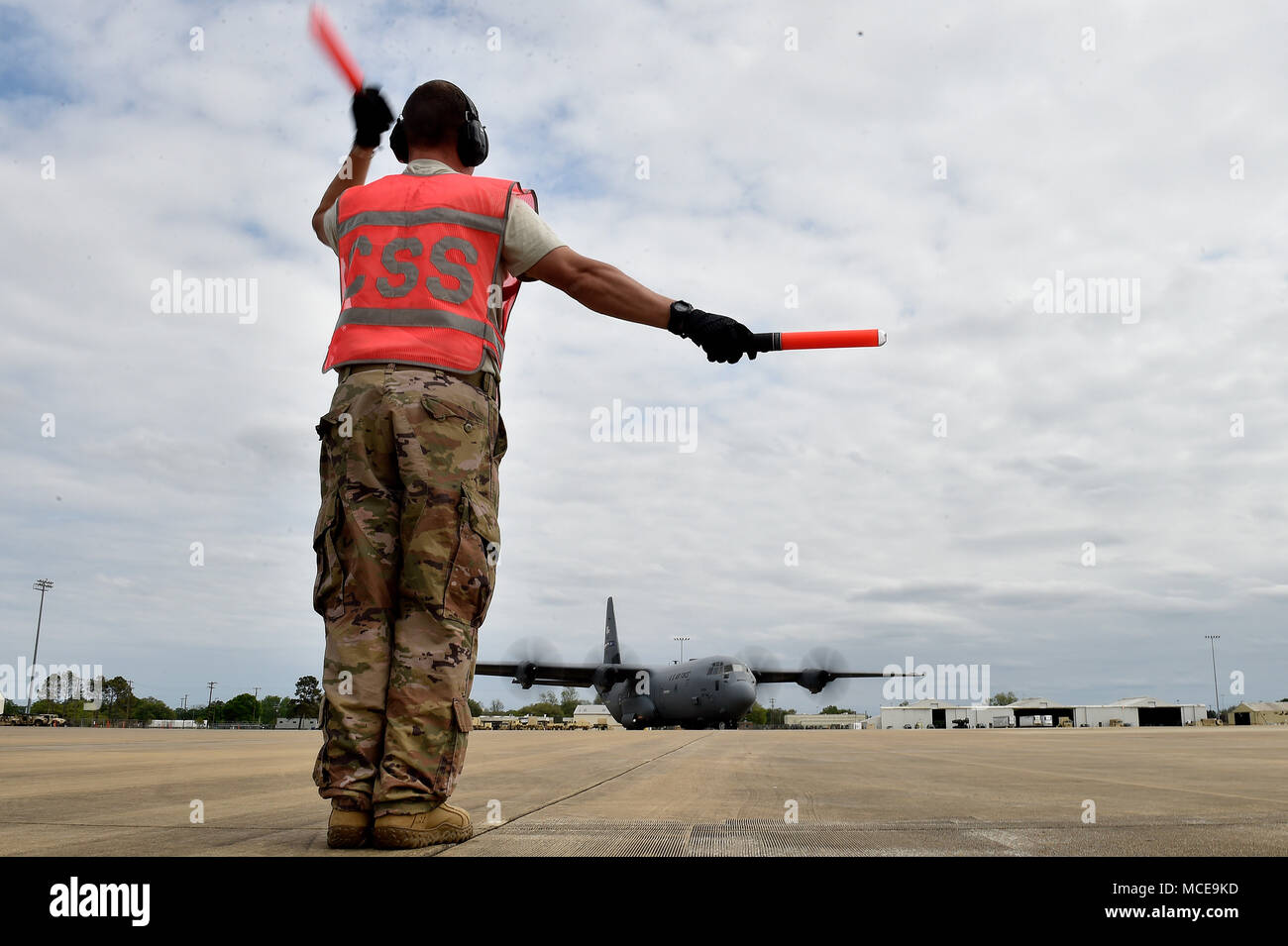 Tech. Sgt. Bradley Durbin, 821st Contingency Response Squadron aircraft ...