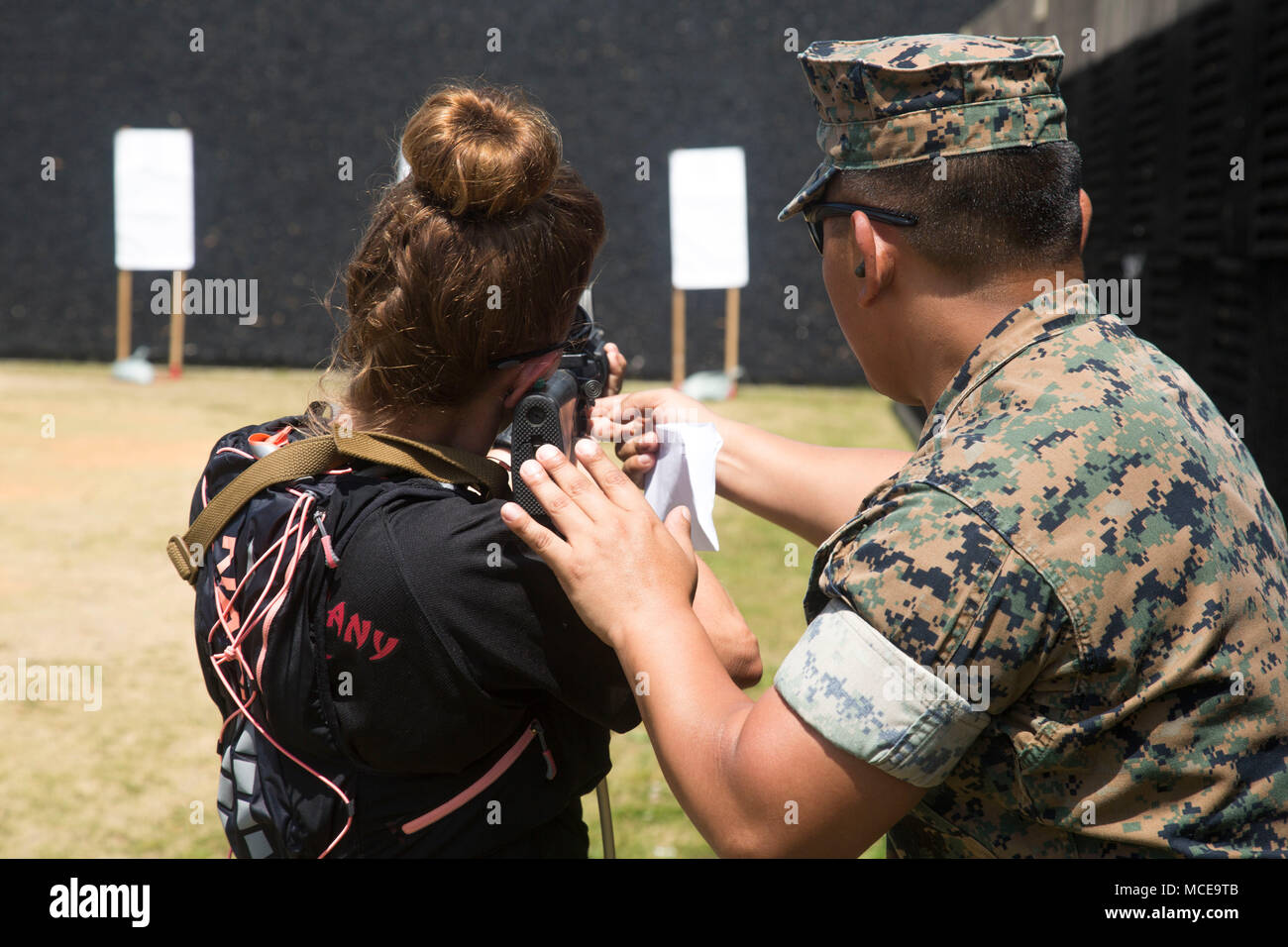 Joey Conley, the wife of Brig. Gen. Daniel B. Conley, the commanding ...