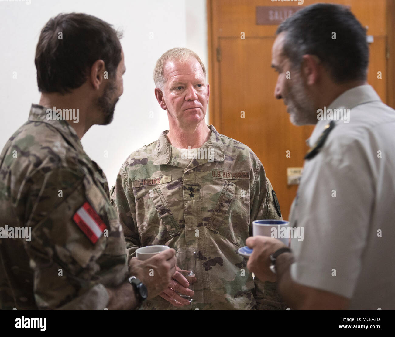 NIAMEY, Niger - Maj. Gen. Marcus Hicks, commander, Special Operations ...