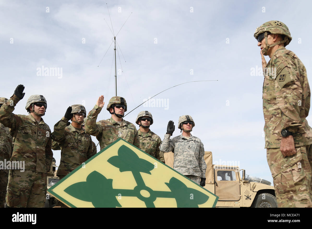 Maj. Gen. Randy A. George, commanding general, 4th Infantry Division ...