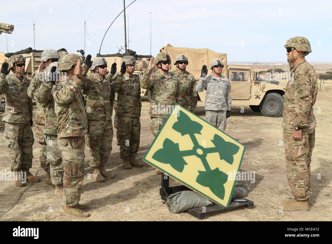 Maj. Gen. Randy A. George, commanding general, 4th Infantry Division ...