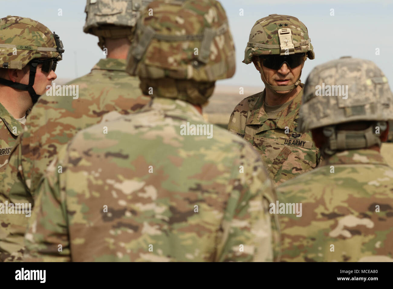 Maj. Gen. Randy A. George, commanding general, 4th Infantry Division ...