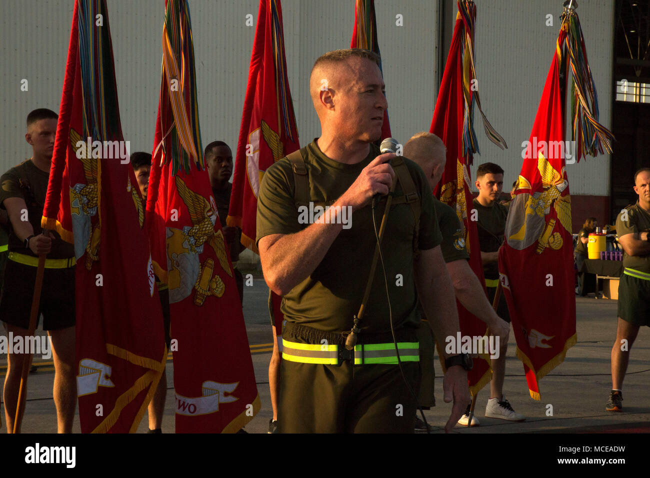 Sgt. Maj. Michael J. Pritchard, the 1st Marine Aircraft Wing sergeant ...