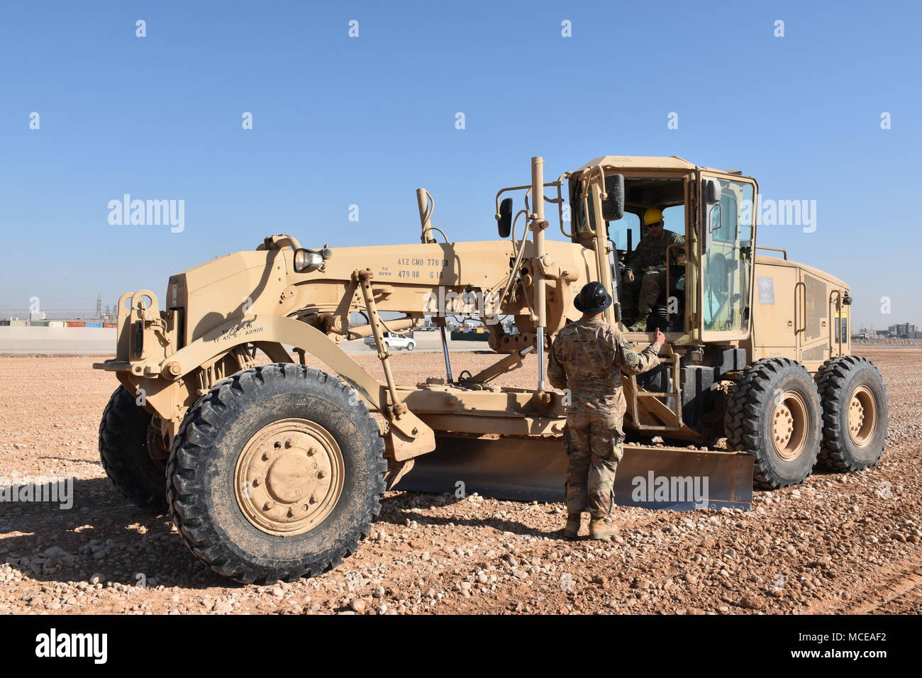 IRAQ — Sgt. 1st Class Cody Tarr of Kittanning, Pa, discusses the ...