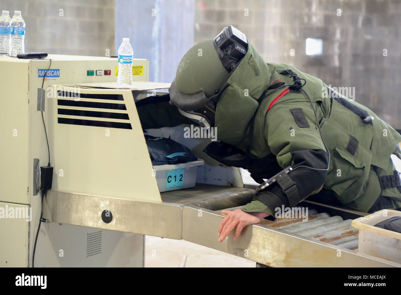 U.S. Army Staff Sgt. John Velasquez, assigned to the 663d Ordnance ...