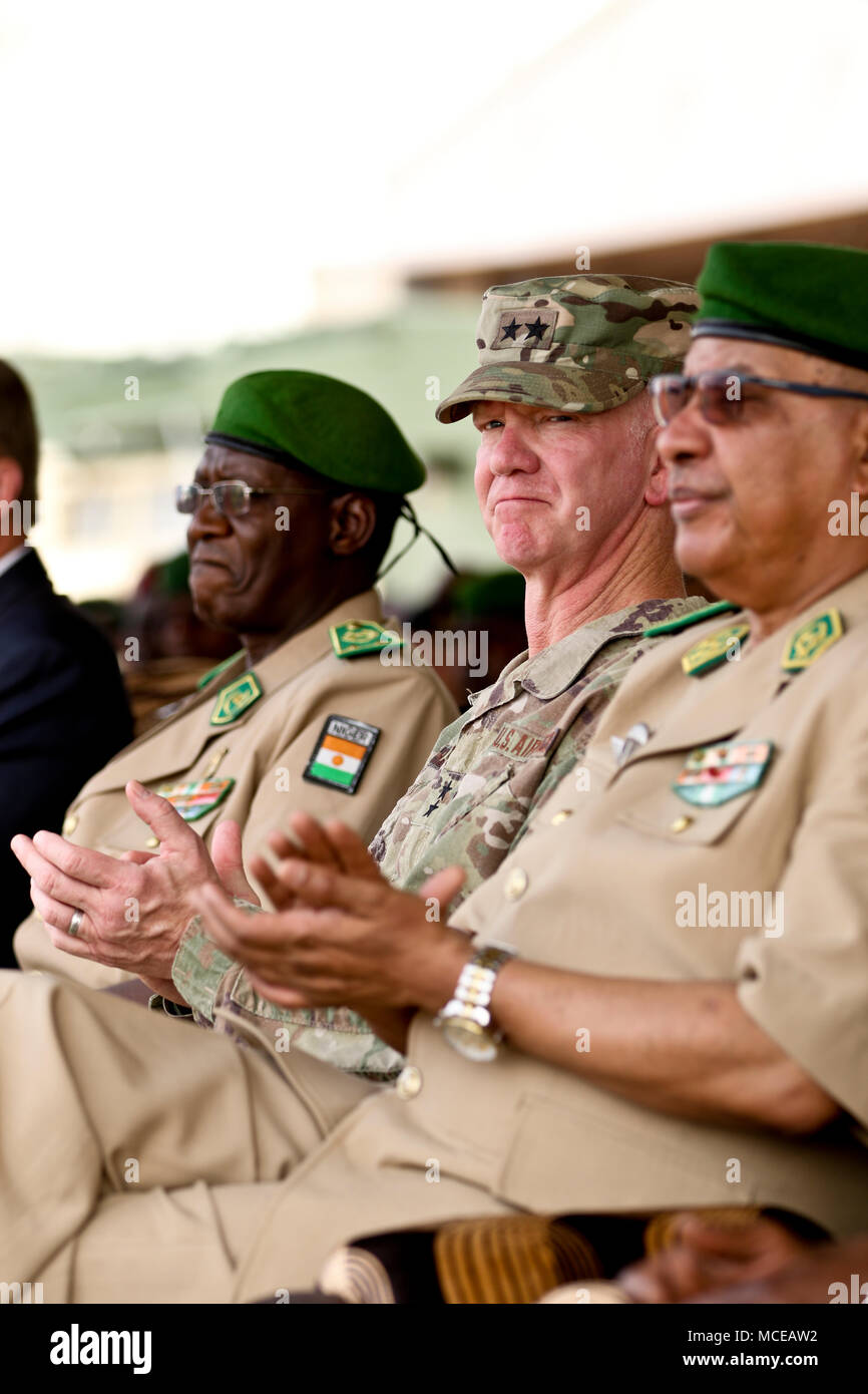 NIAMEY, Niger – U.S. Air Force Maj. Gen. Marcus Hicks, commander ...