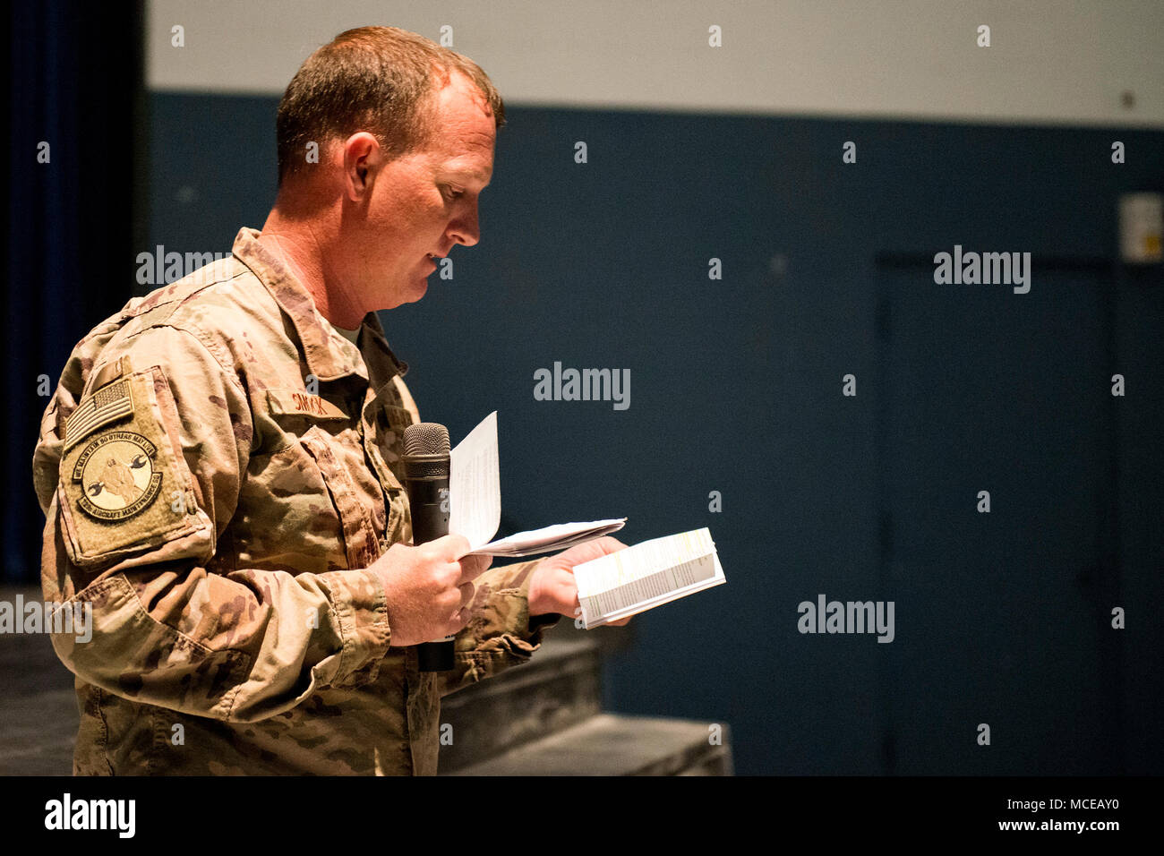 Staff Sgt. Justin Smock, 723d Aircraft Maintenance Squadron HH-60G Pave ...