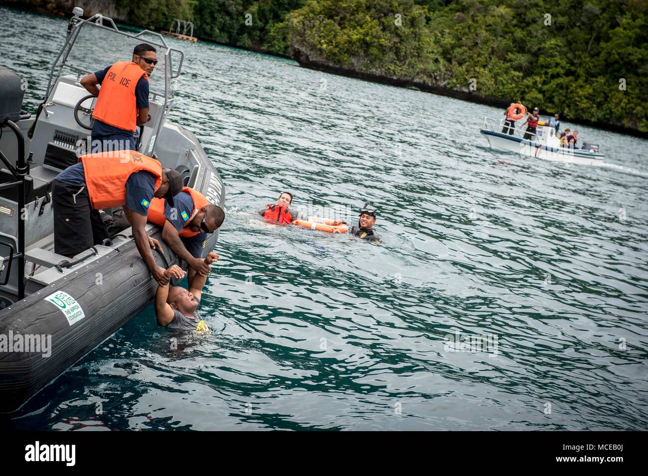 180410-N-MW694-0242 KOROR, Palau (April 10, 2018) Palau National Marine ...