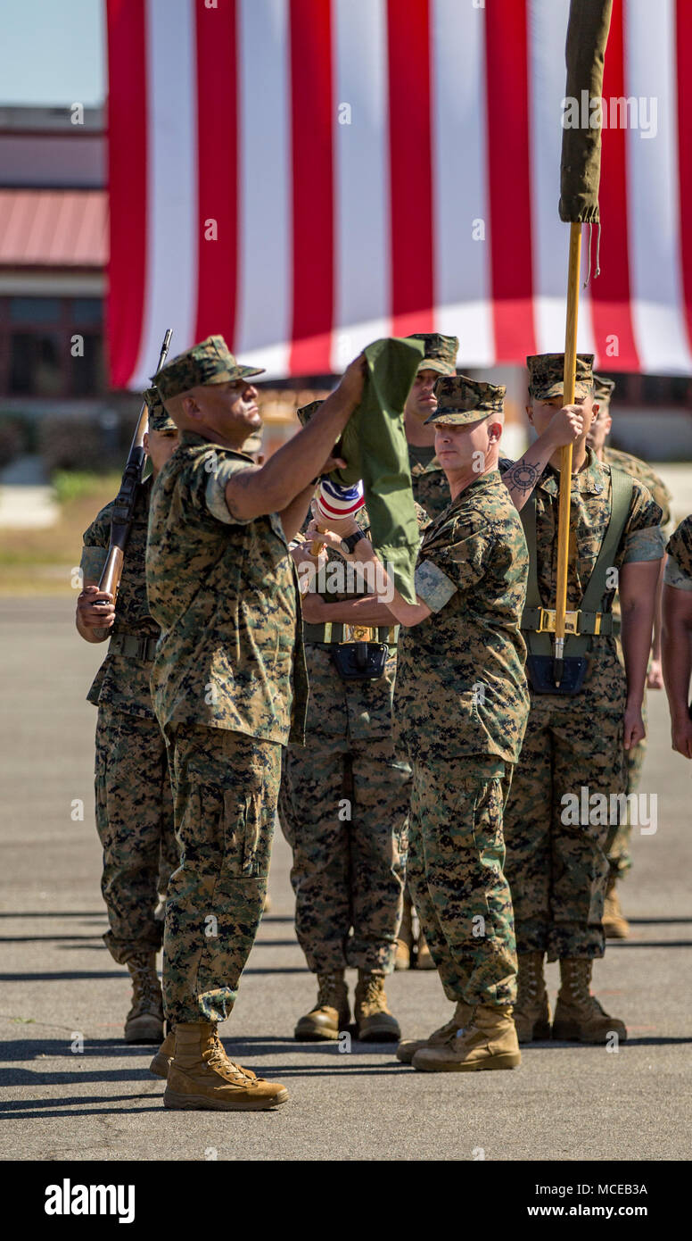 Sgt. Maj. Joseph Mendez, left, incoming sergeant major of I Marine ...