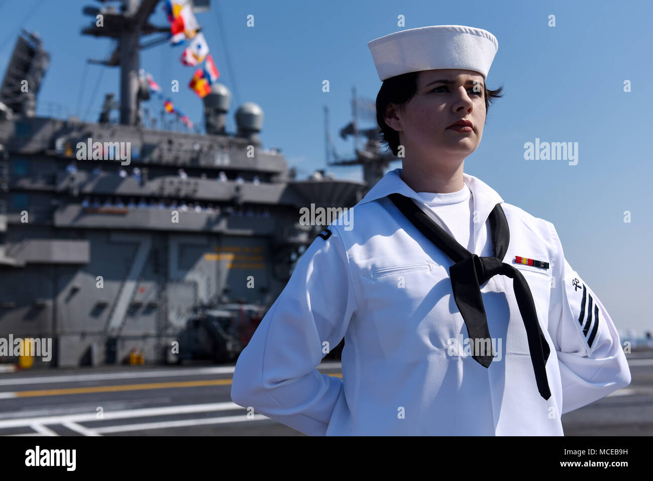 180411-N-NQ487-135 NORFOLK (April 11, 2018) Logistics Specialist Seaman ...