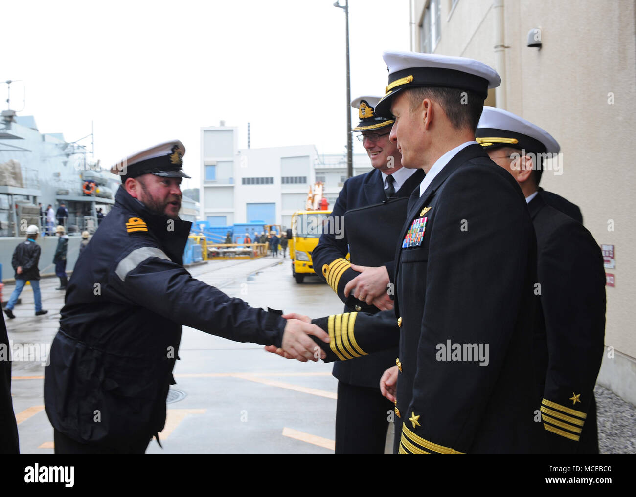 180411-N-NM197-046 YOKOSUKA, Japan (April 11, 2018) - Commanding ...