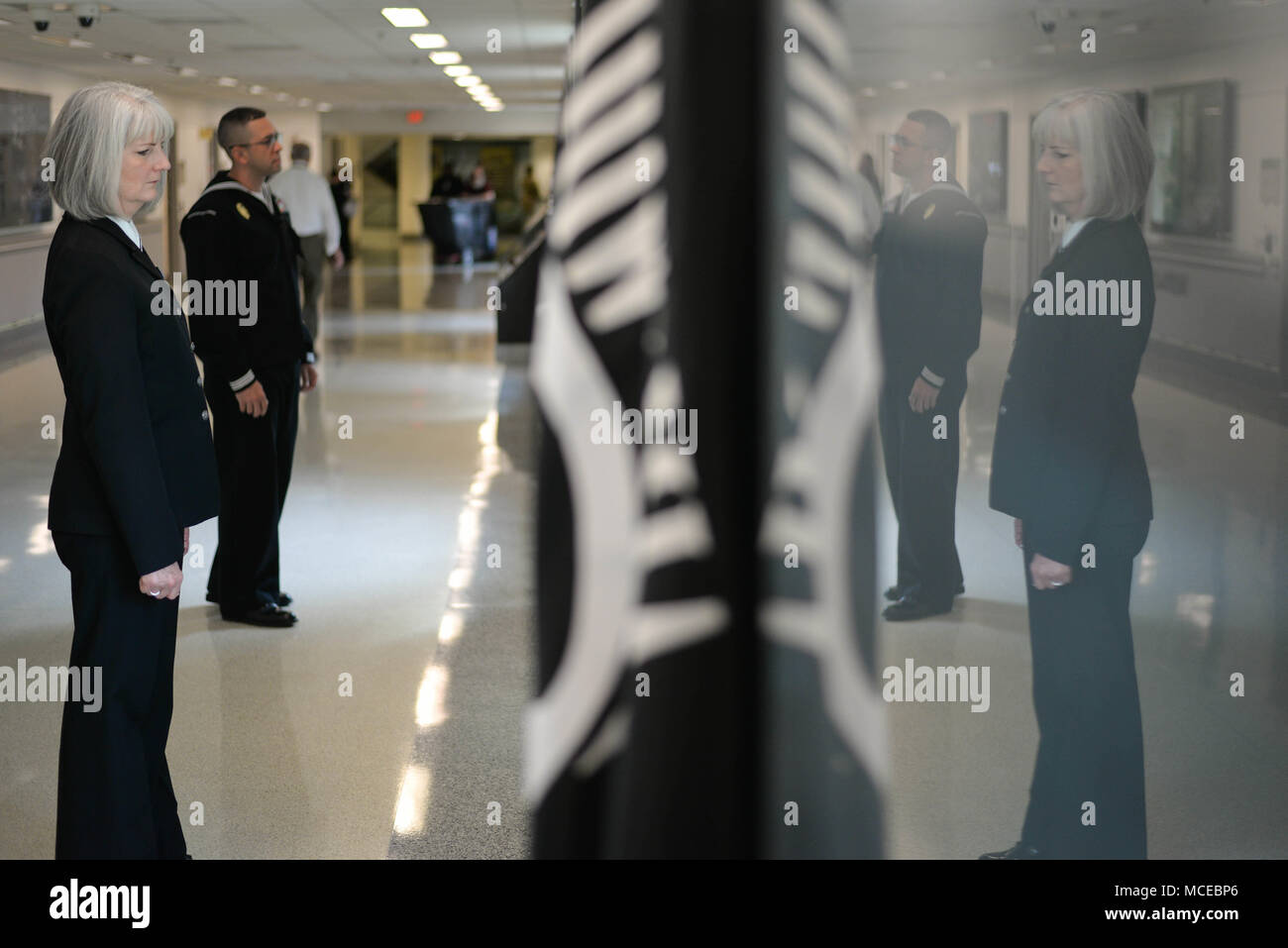 180411-N-YU482-013 ARLINGTON Va. (April 11, 2018) Navy Reserve Sailor ...