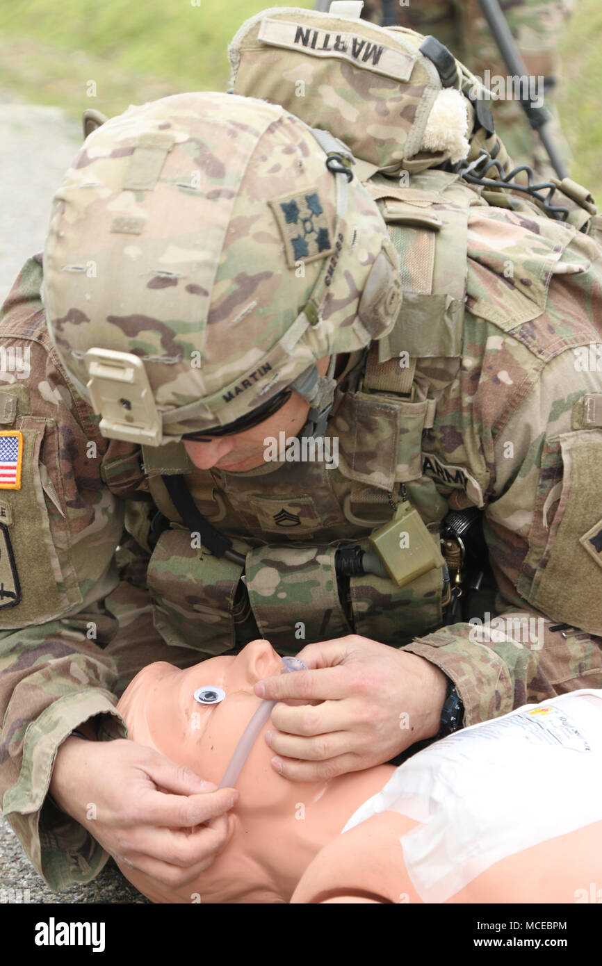 Staff Sgt. Christopher Martin, with the 3-61st Cavalry Regiment, 2nd ...