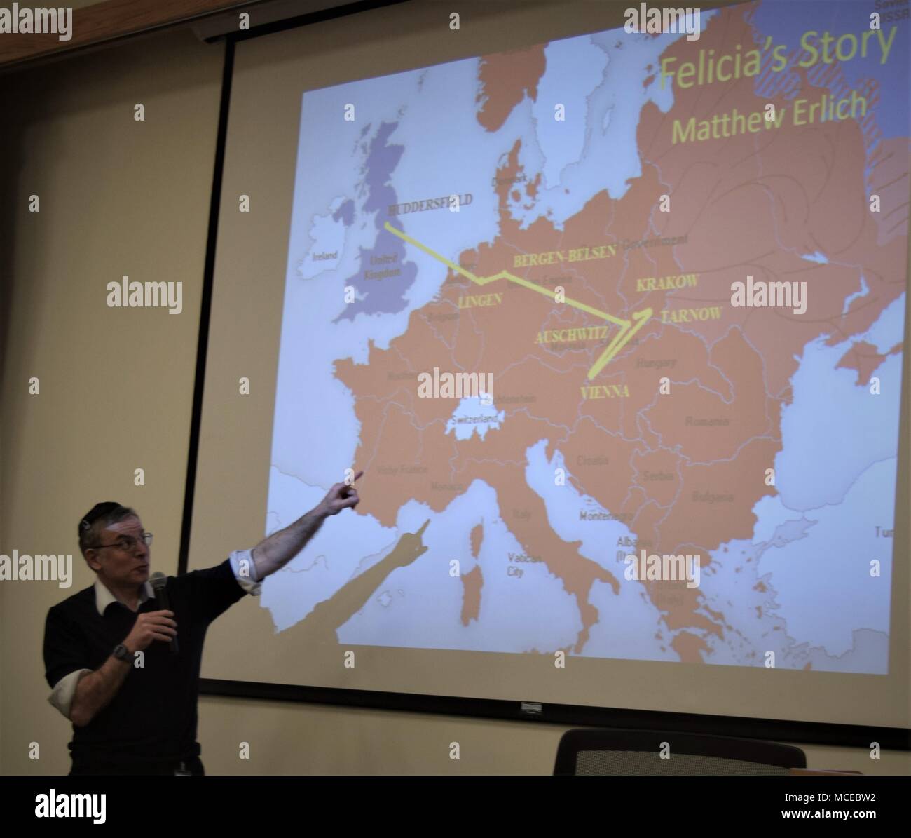 A lingering trail of terror...Matthew Erlich, key-note speaker for ...