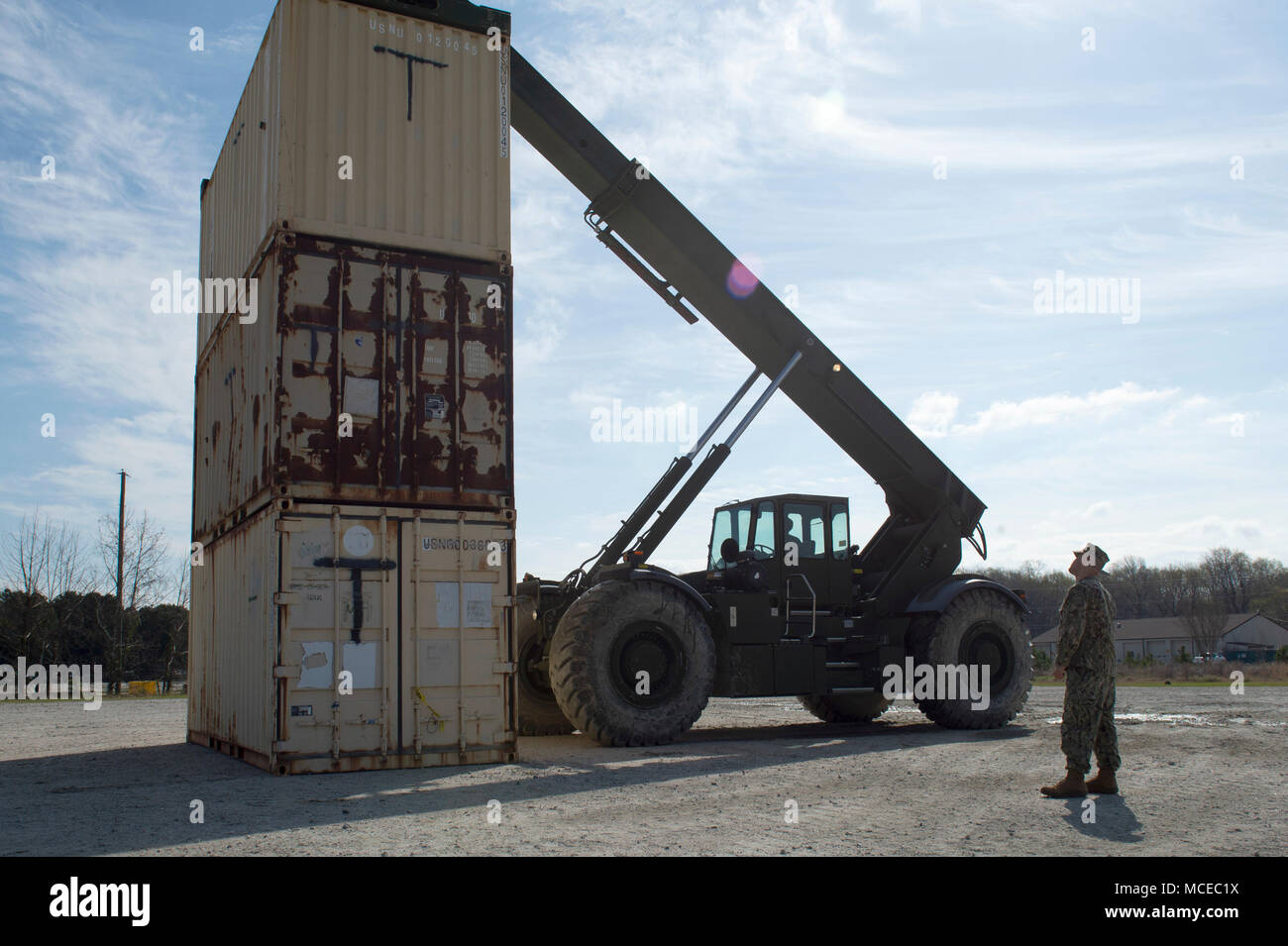 Kalmar rough terrain container handler hi-res stock photography and ...