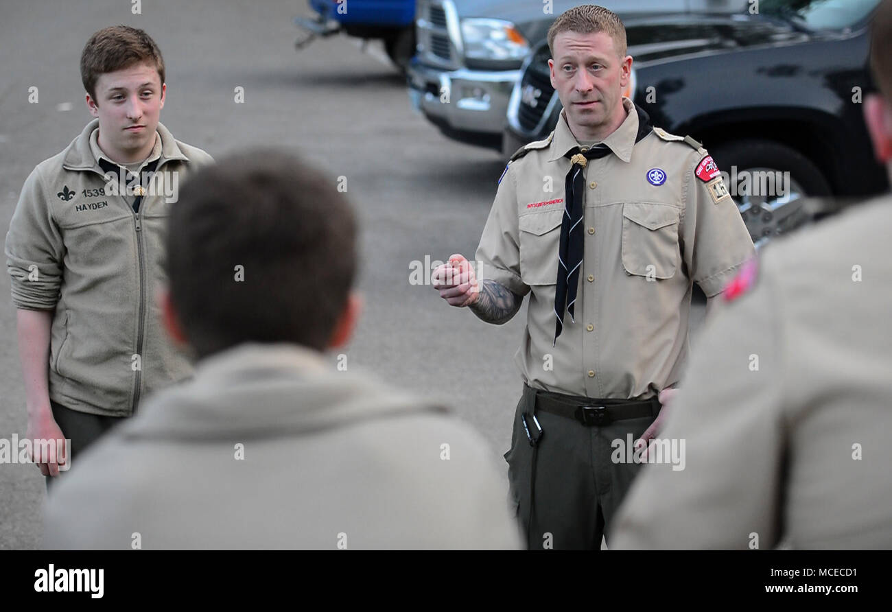 SILVERDALE, Wash. (April 9, 2018) Machinist Mate 1st Class Nick Peterson, from Tacoma, Wash ...