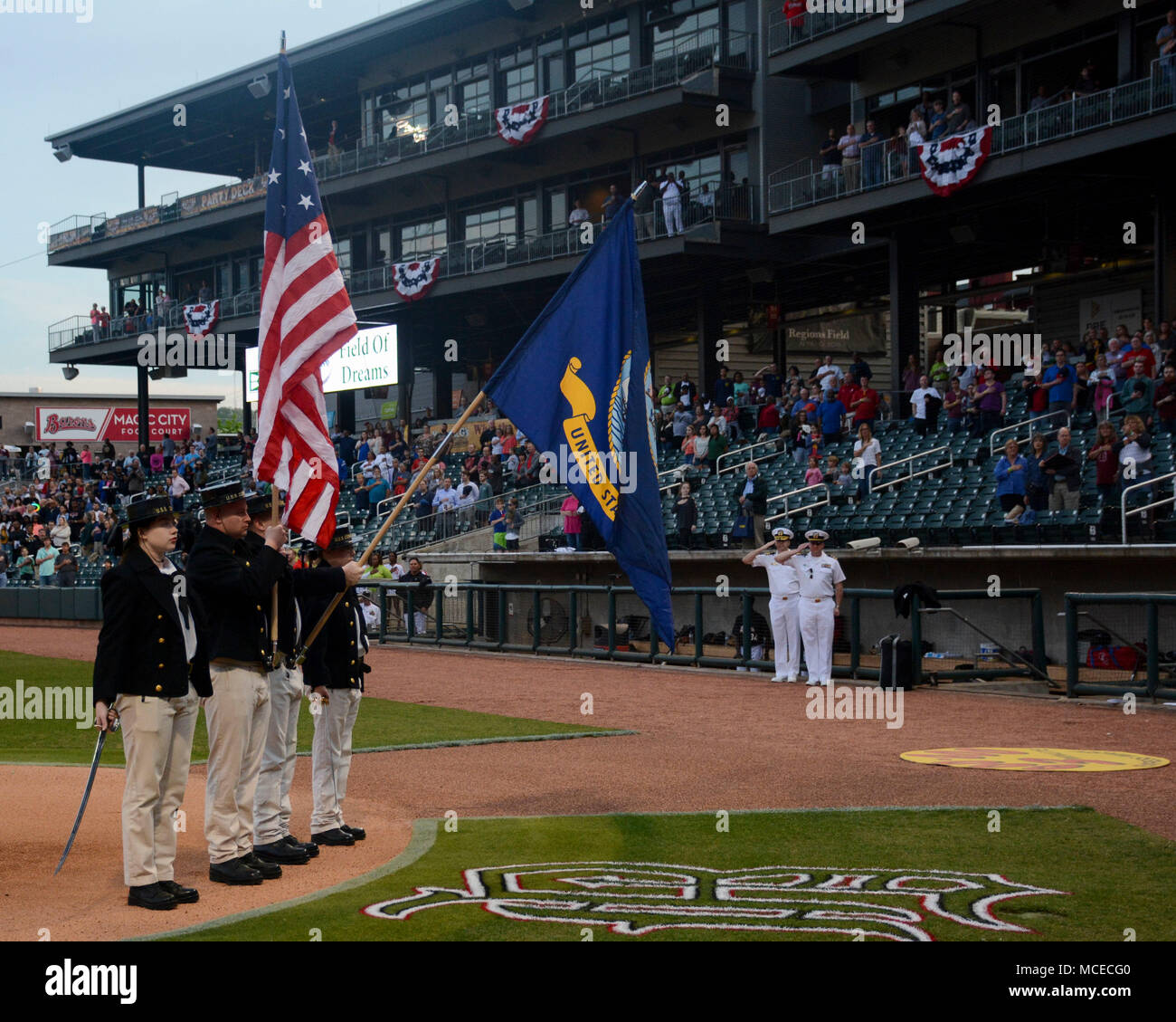180411-N-SM577-0304 BIRMINGHAM, Ala. (April 11, 2018) Sailors assigned ...