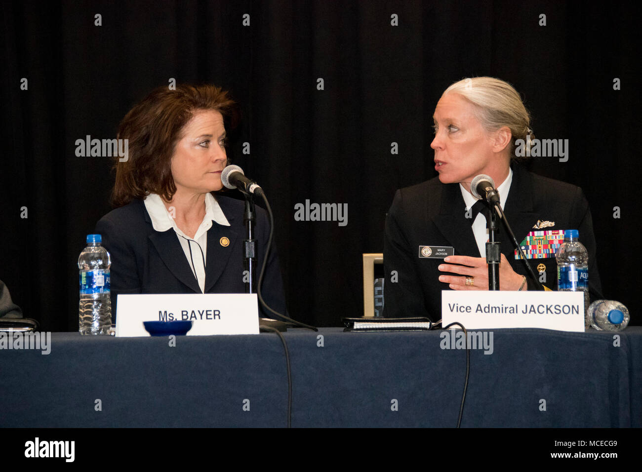 180410-N-WJ386-1111 WASHINGTON (April 10, 2018) Vice Adm. Mary Jackson ...