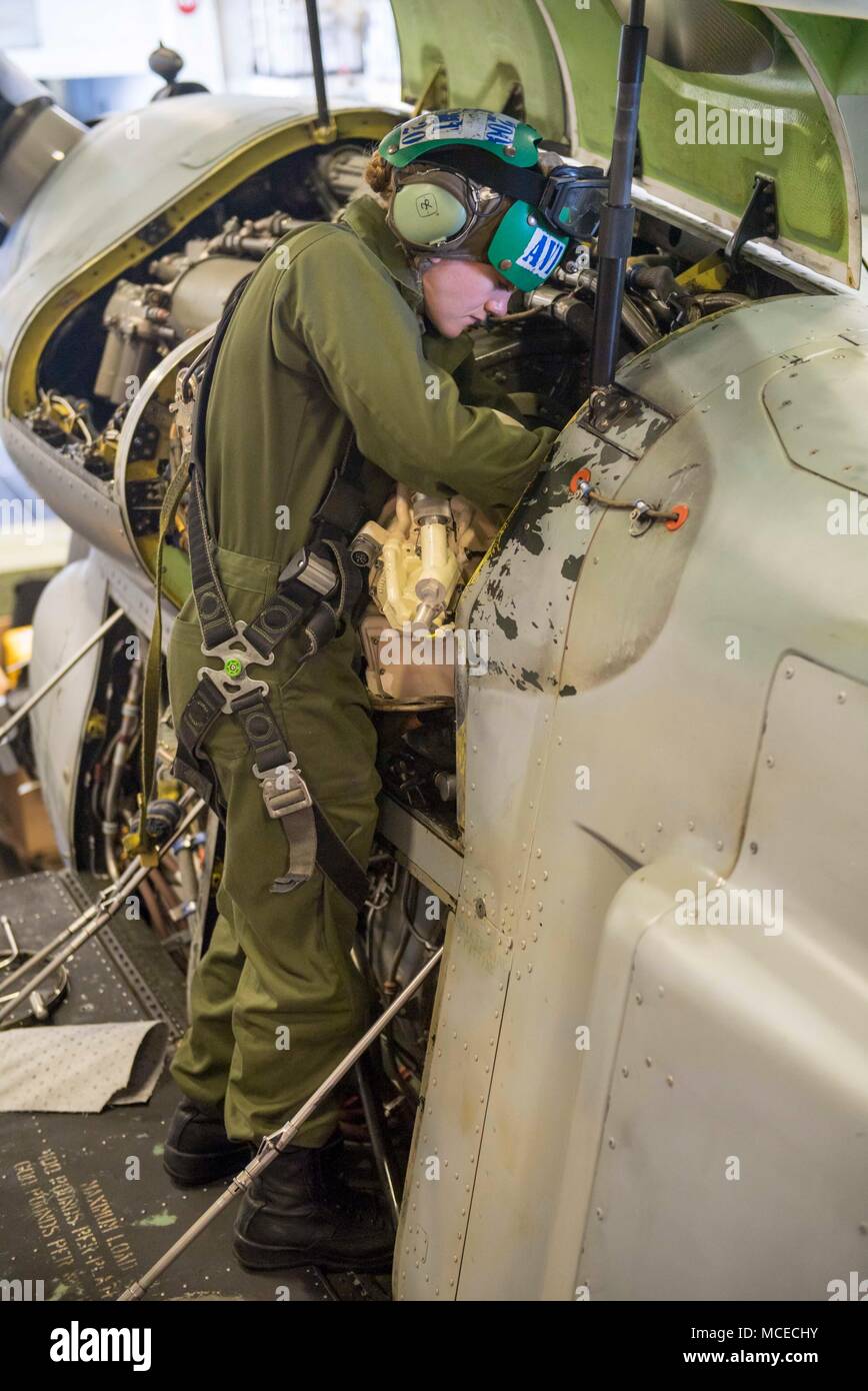 ATLANTIC OCEAN (Feb. 11, 2018) Lance Cpl. Cassanda Cartwright, from ...