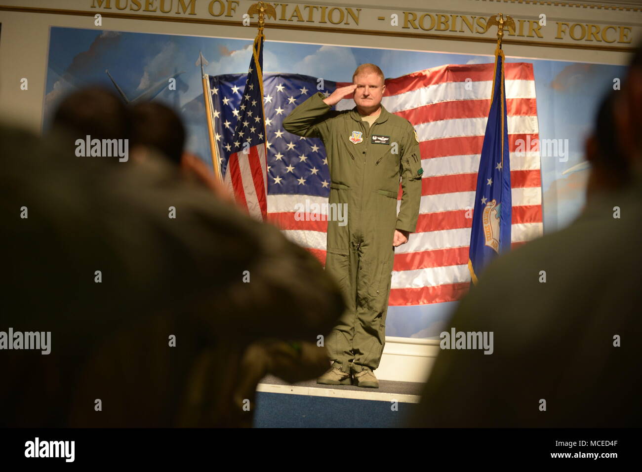 Lt. Col. Bobby Hunt, 12th Airborne Command and Control Squadron ...